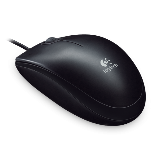 LOGITECH Žični miš B100 (Crni) 910-003357