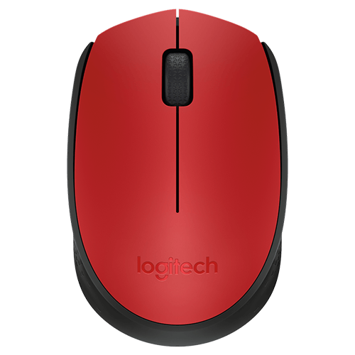 LOGITECH bežični miš M171 (Crveni) - 910-004641 Optički, 1000dpi, 2.4GHz, Simetričan