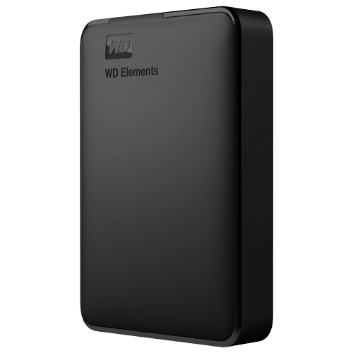 WD eksterni hard disk ELEMENTS PORTABLE - WDBU6Y0040BBK-WESN 4 TB, Crna, 2.5", USB 3.0