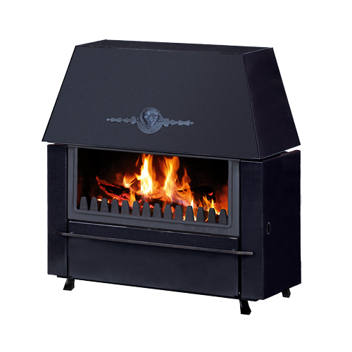 ALFA PLAM Kamin Rustik - S-2660 Drvo/Ugalj, 11 kW, 70 m2, Pozadi