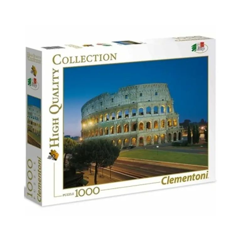 Clementoni CLEMENTONI PUZZLE 1000 DELOVA - ROMA- COLOSSEO (39457)