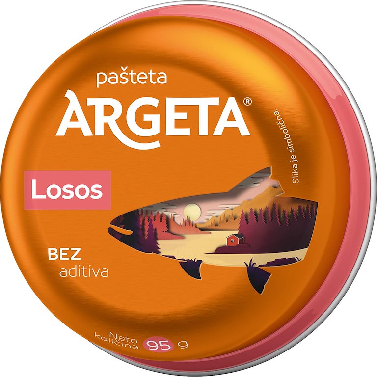 Argeta losos pašteta 95g