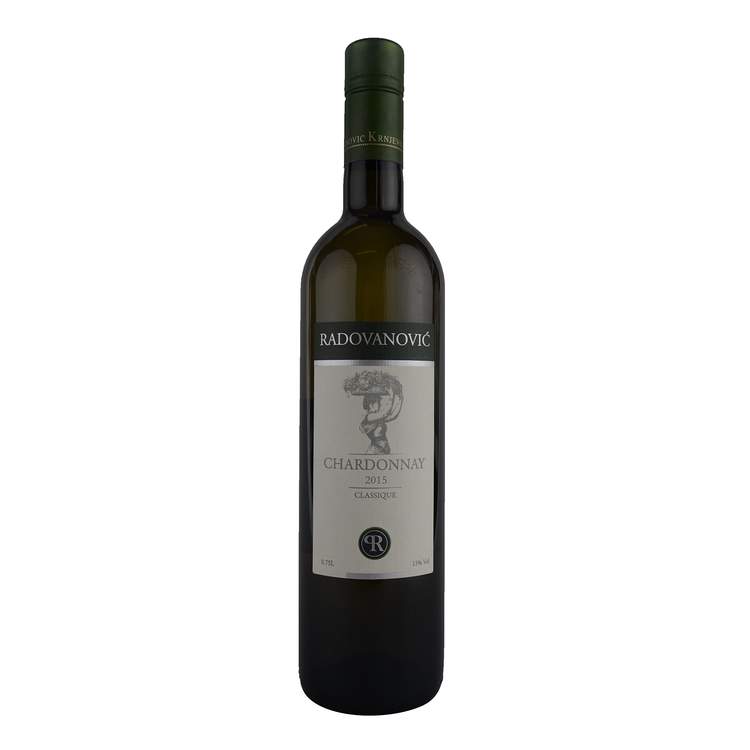 Radovanović Chardonnay Classique belo vino 0,75l