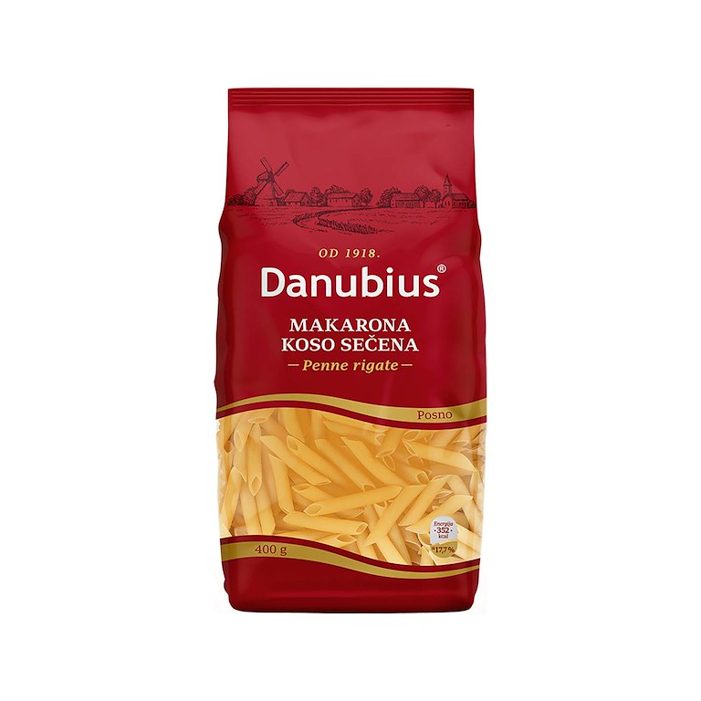 Danubius testenina makarona kosa 400g danubius