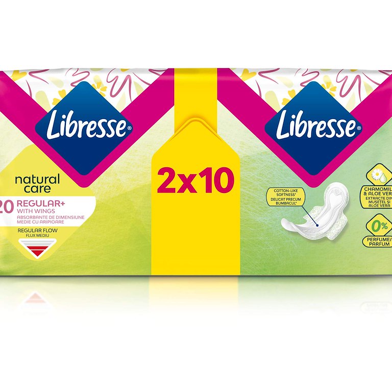 Libresse Natural Classic Care higijenski ulošci 10 komada