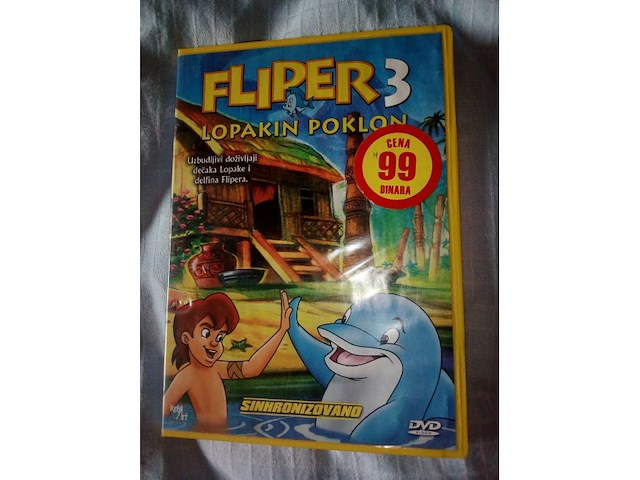 DVD CRTANI FILM - FLIPER 03 LOPAKIN POKLON