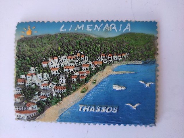Magnet za frižider Limenaria Tasos panorama