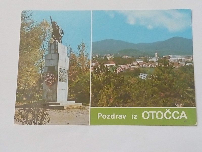 Spomenik - Otočac Hrvatska - Putovala za Novi Sad