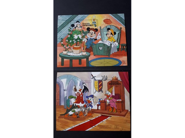 Dizni (Disney) Grenada Grenadines - Andersen 1987. ** 2