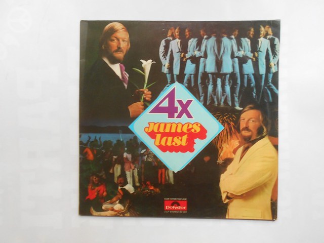 James Last 4X, 2 LP, polydor,  Non stop party; Happy