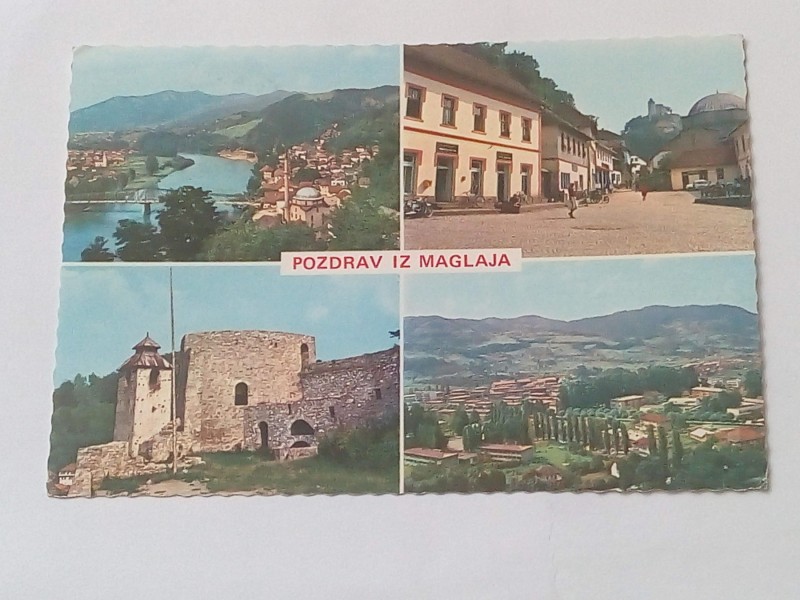 Maglaj - Bosna - Putovala 1974.g za Suboticu -