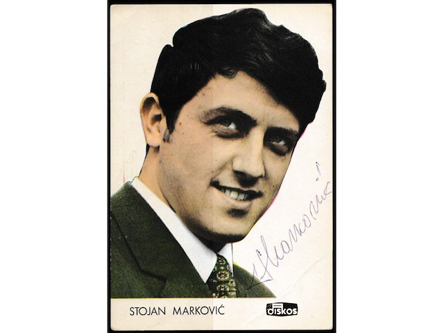 Stojan Markovic - Originalni potpis