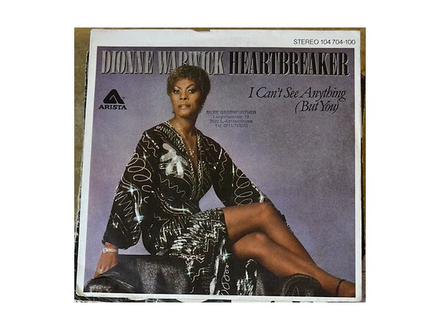 Dionne Warwick ‎– Heartbreaker