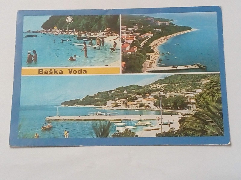 Baška Voda - Hrvatska - Putovala 1989.g za Zrenjanin -