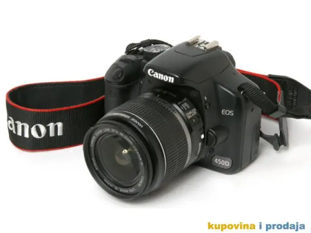 Kupujem polovan fotoaparat Canon EOS 450 D