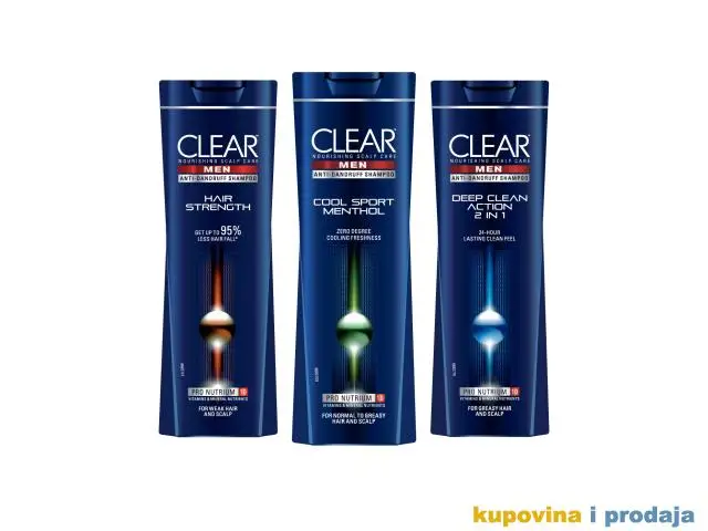 Kupujem šampon Clear Men-protiv peruti