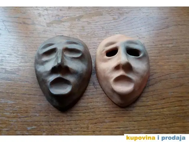 Terakota maske