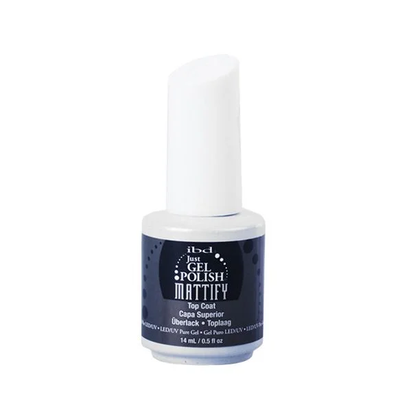 Mat završni sloj za trajni lak UV/LED IBD Just Gel Polish Mattify Top Coat 14ml