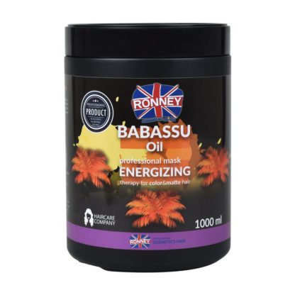 Maska za farbanu kosu RONNEY Babassu Oil Energizing 1000ml