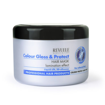 Maska za laminiranje kose REVUELE Color Gloss&Protect 500ml