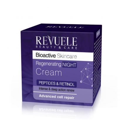 Noćna krema za regeneraciju kože REVUELE Bioactive Peptides&Retinol 50ml