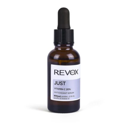 Antioksidantni serum za revitalizaciju kože lica REVUELE Revox Just 20% Vitamin C 30ml