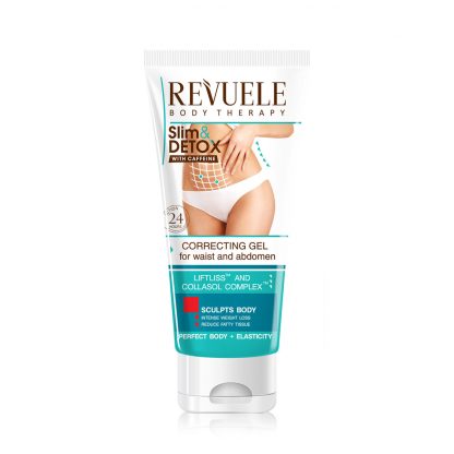 Gel za zatezanje stomaka i struka REVUELE Slim&Detox 200ml