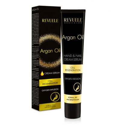 Krema-serum za ruke i nokte sa uljem argana REVUELE Argan Oil 50ml