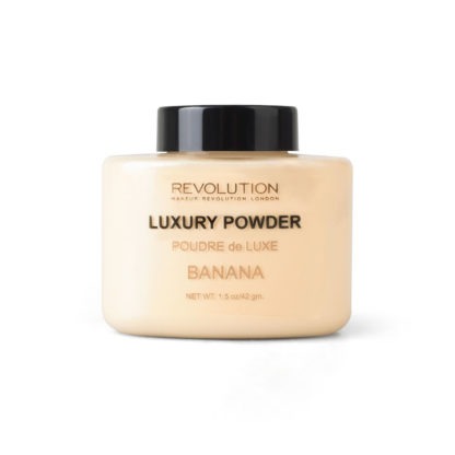 Završni puder u prahu MAKEUP REVOLUTION Luxury Banana Powder 42g