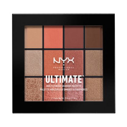 Paleta senki za oči NYX Professional Makeup Ultimate Multifinish USP 12×1.18g