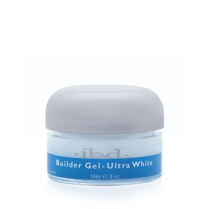 UV gradivni gel za nadogradnju noktiju beli IBD Builder Ultra White