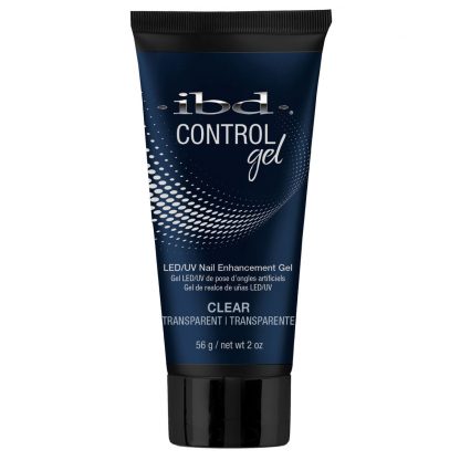 UV/LED gradivni gel za nadogradnju noktiju providni IBD Control Gel Clear 56g