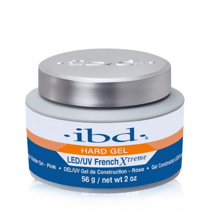 UV/LED gradivni gel za nadogradnju noktiju roze IBD French Xtreme Pink 56g