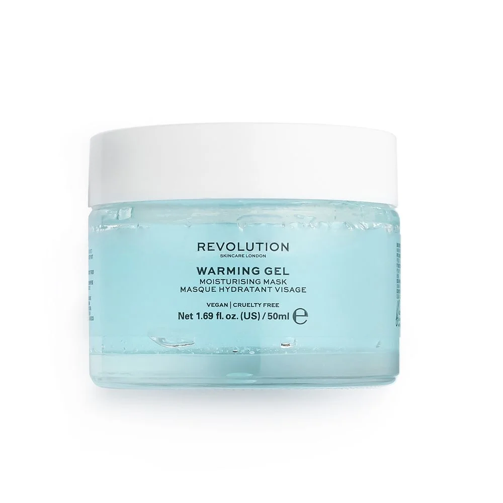 Gel maska sa efektom zagrevanja za dubinsku hidrataciju kože lica REVOLUTION SKINCARE 50ml