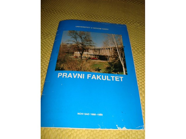 PRAVNI FAKULTET - NOVI SAD   (1988-1989)