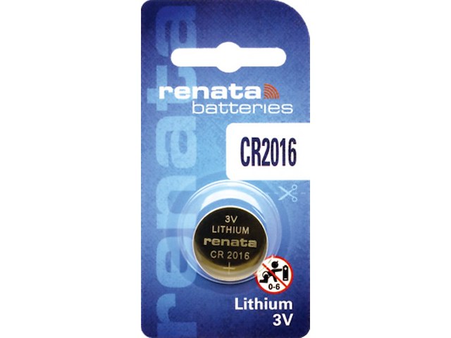 Baterija CR2016 litijum Renata