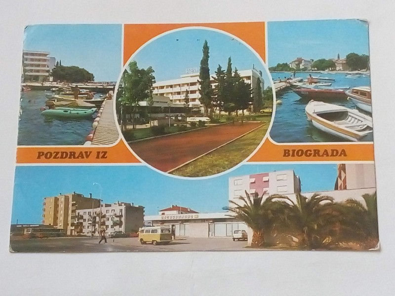 Biograd N/M - Hrvatska - Putovala za Bačku Palanku -