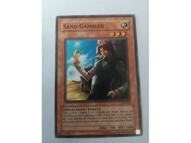 Yu-GI-OH!- Sand Gambler