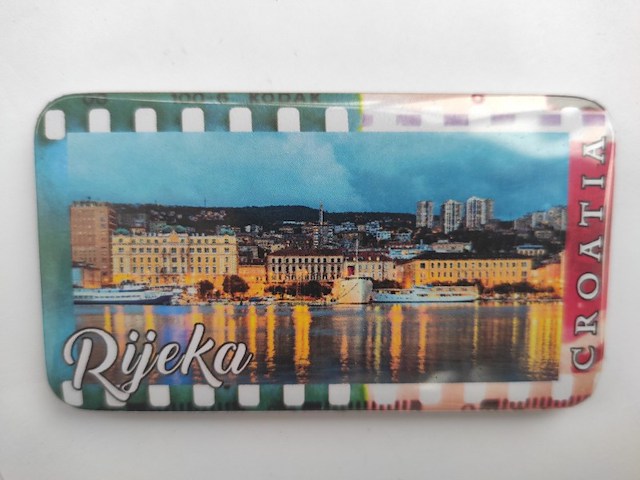 Magnet za frižider Rijeka Hrvatska marina