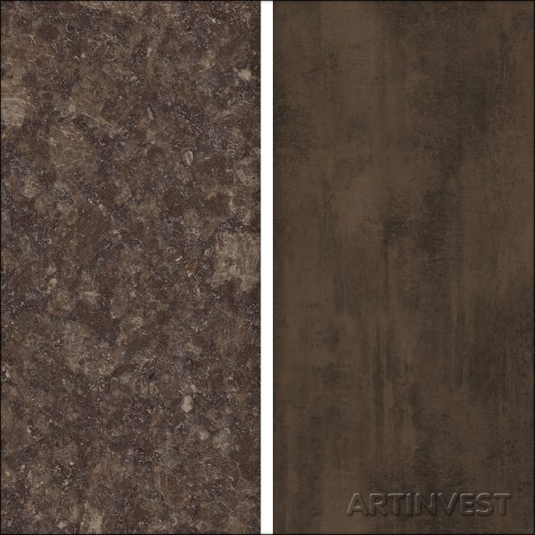 ZO Steel Grey Coffee K4894DP/Oxid Dark Brown K5579DP 4100x640x15mm