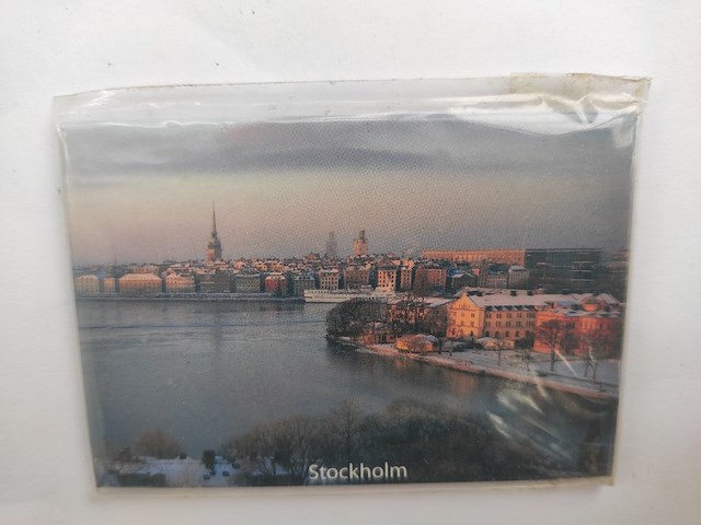 Magnet za frižider Stokholm Švedska panorama