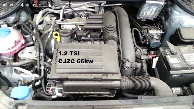 MOTOR 1.2 TSI 66KW DELOVI