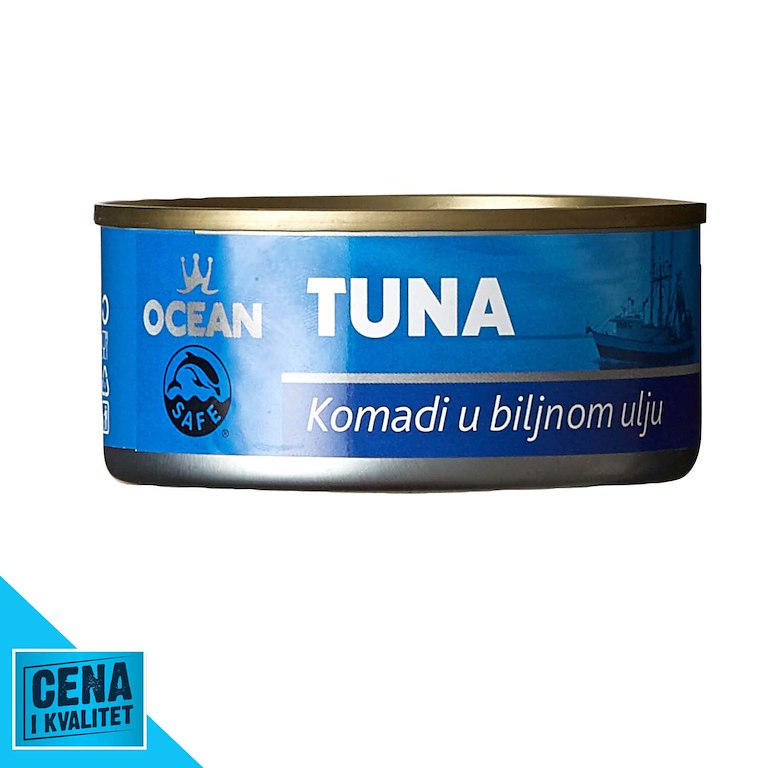Ocean tuna komadi u biljnom ulju 160g ocean