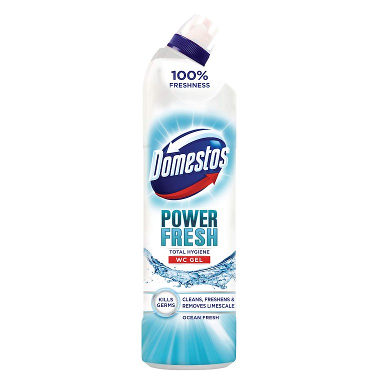 Domestos Total Hygiene EC gel - dezinfekciono sredstvo za čišćenje toaleta 700ml