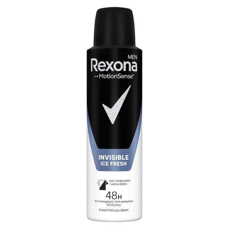 Rexona men motion sense invisible ice fresh dezodorans 150ml