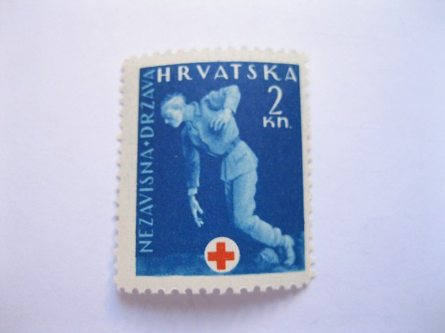 NDH, Crveni krst, doplatna, 1943., MNH