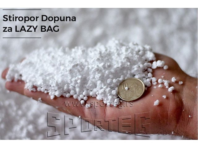 Stiropor Dopuna za Lazy Bag (Lejzi Beg) 90 Litara