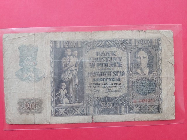Poljska 2 zlotych 1940