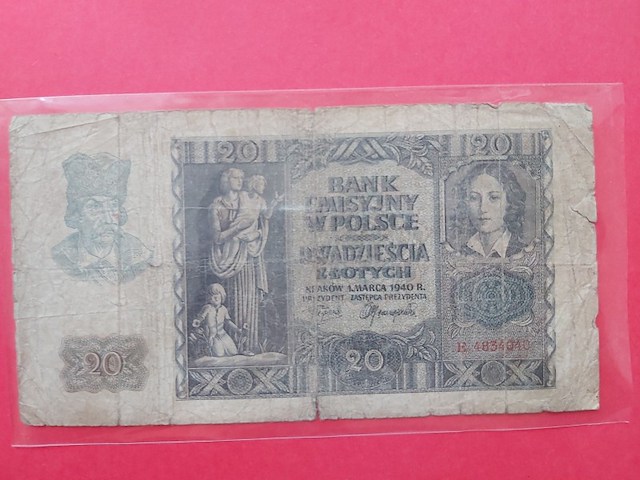 Poljska 2 zlotych 1940