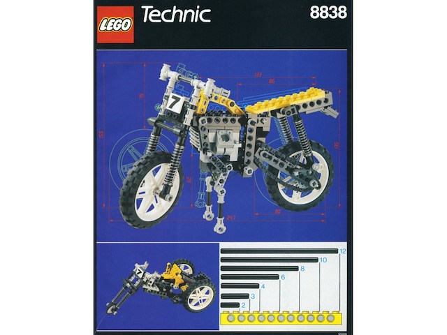 LEGO Technic - 8838 Shock Cycle